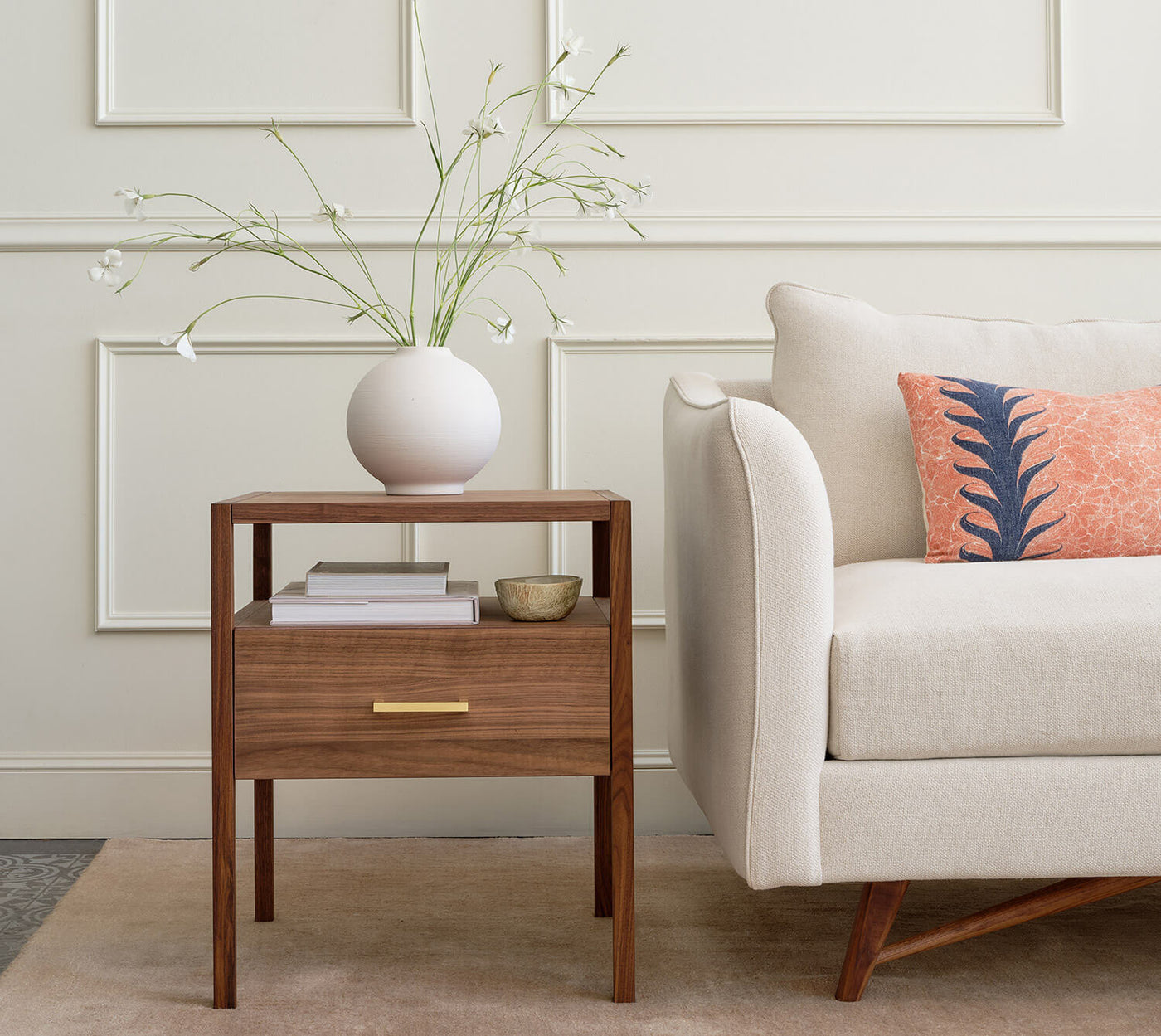 Palder Wood Side Table