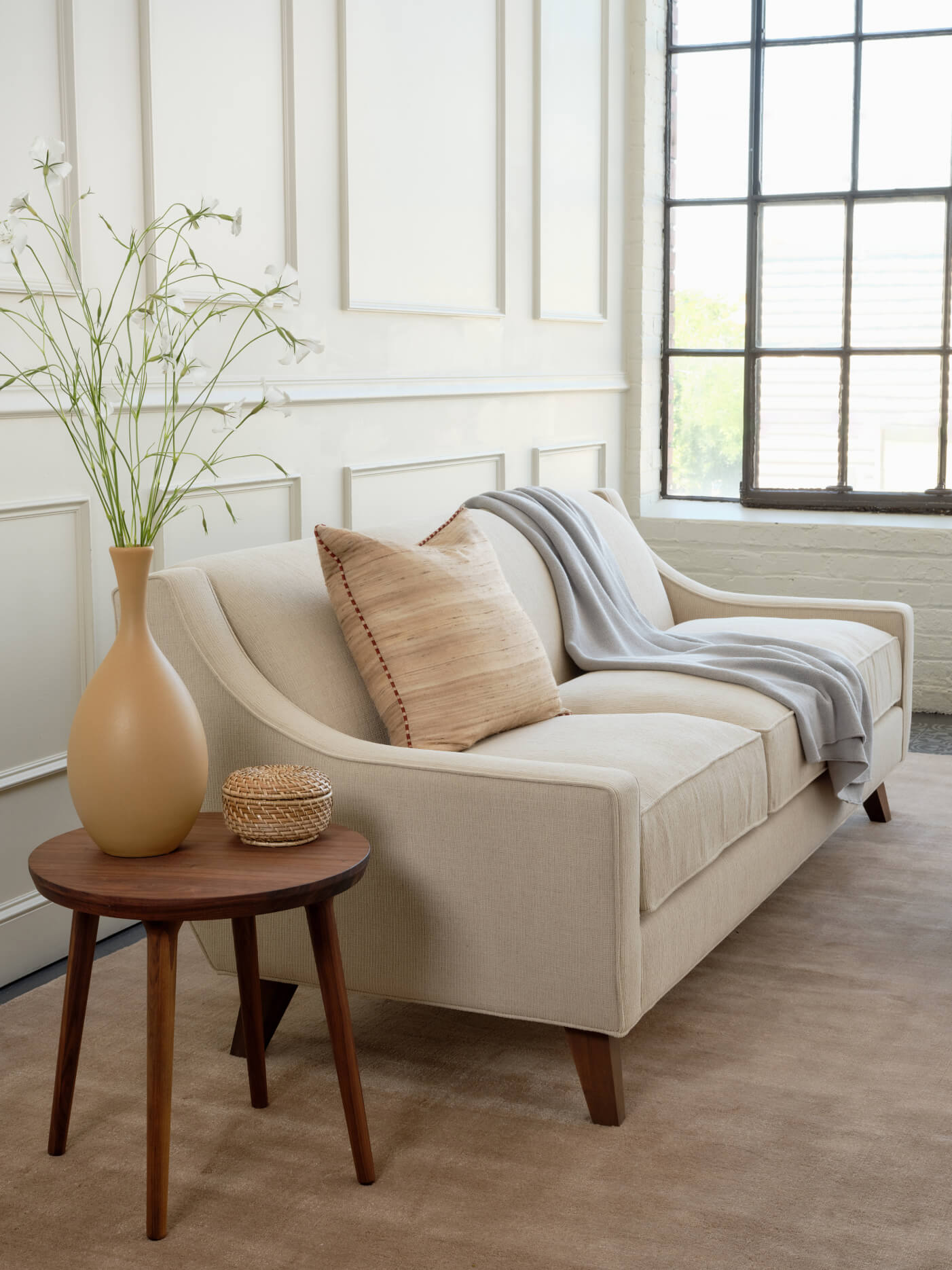 Zavis Mid-century Sofa